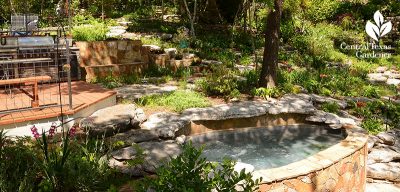 Dry Creek & Ravine Waterfall Design, Sedge Lawn, Wimberley Gardens ...